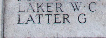 George Latter - South Street Memorial