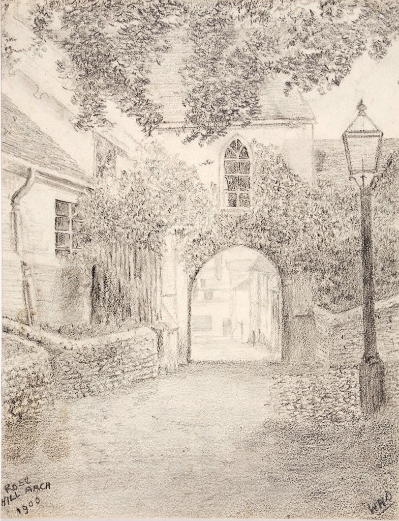 WH Dinnage, Rose Hill Arch, Dorking - Dorking Museum & Heritage Centre