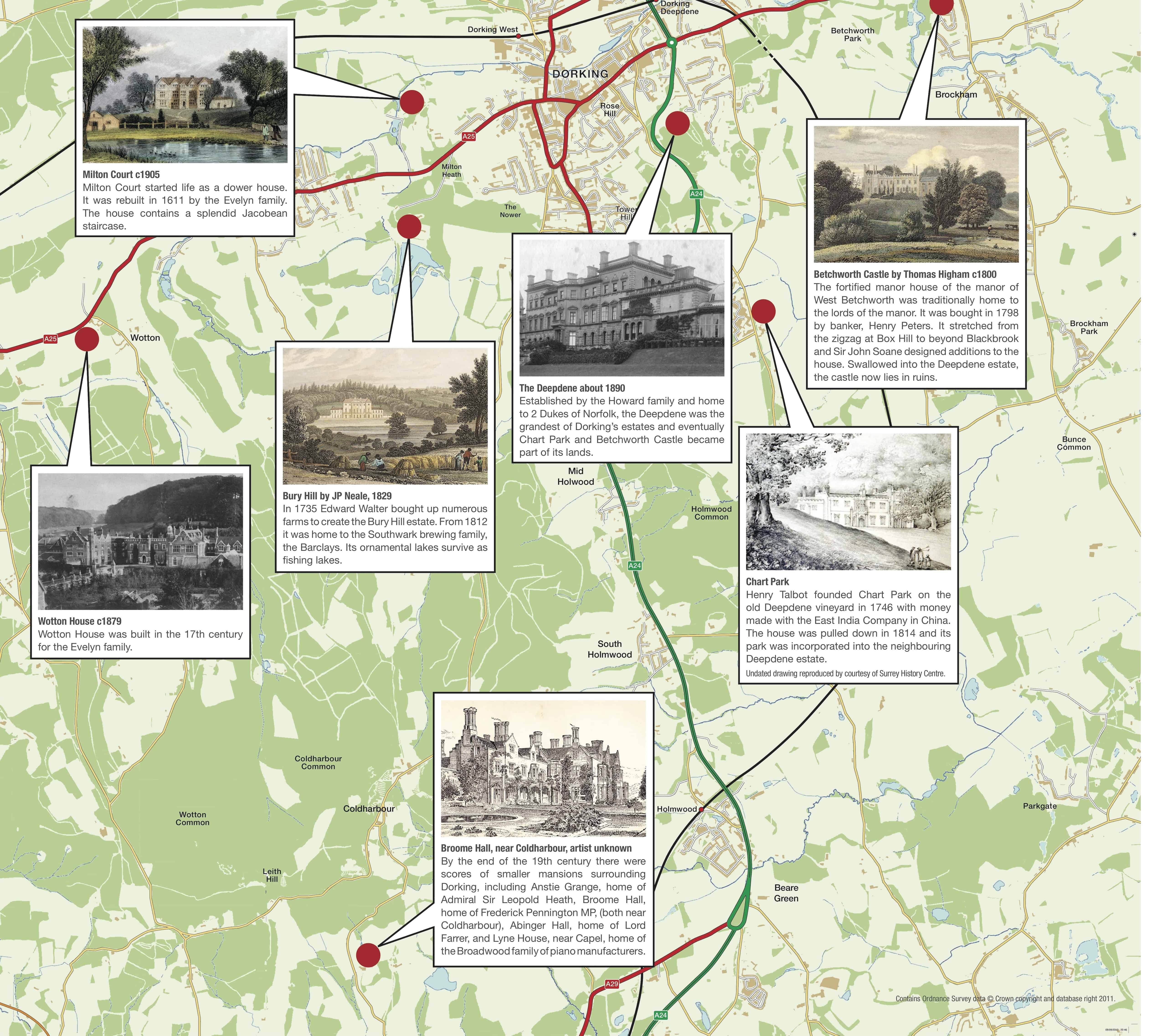Great Estates Map South - Dorking Museum & Heritage Centre