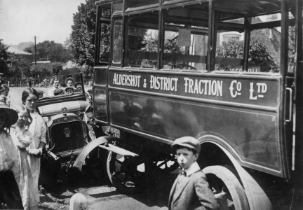 Wescott’s first motorised traffic accident, 1914 - Dorking Museum ...