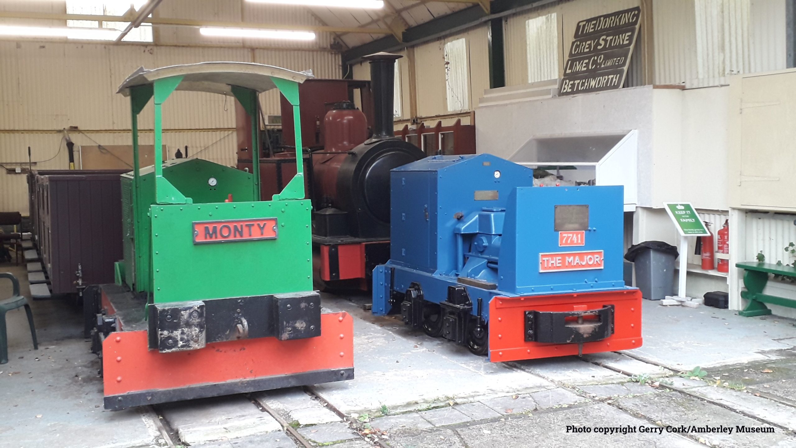 Betchworth locos at Amberley (3) - Dorking Museum & Heritage Centre