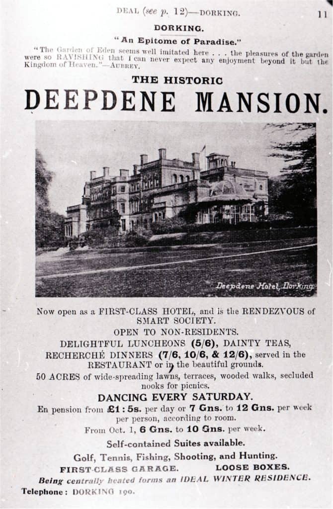 Decline of the Deepdene