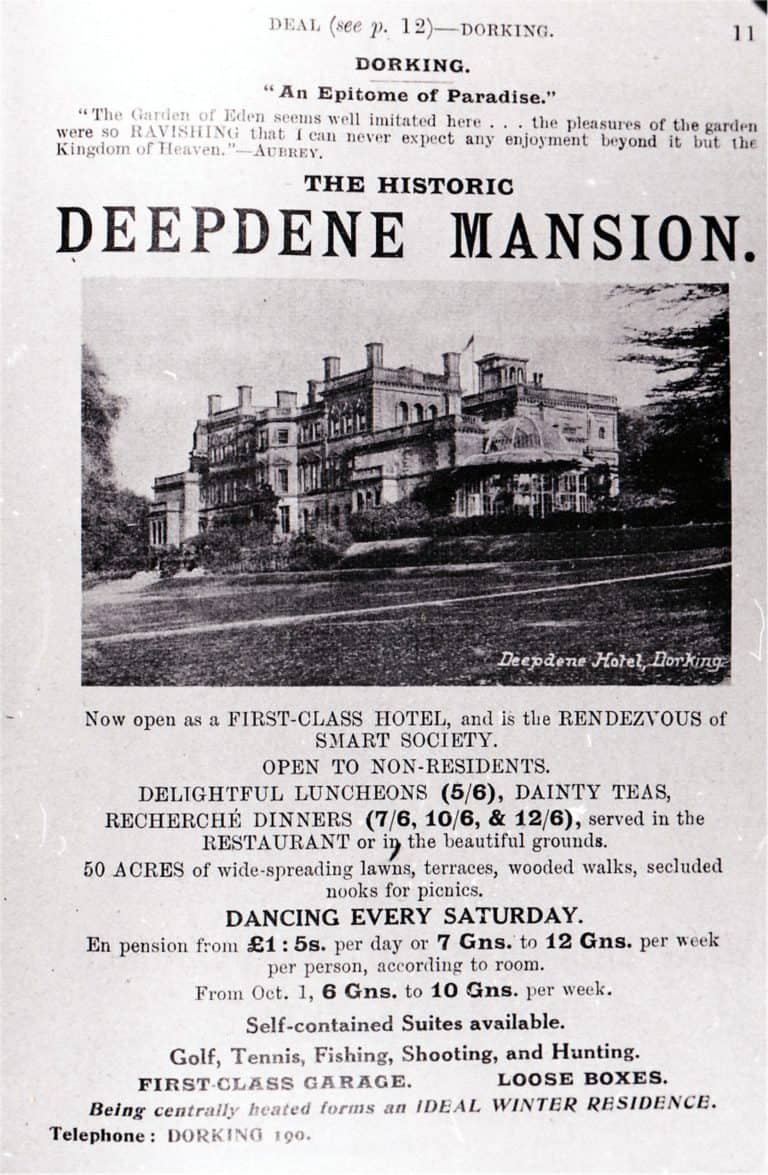 Decline of the Deepdene