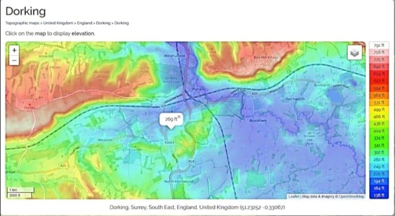 Dorking’s Roman highway