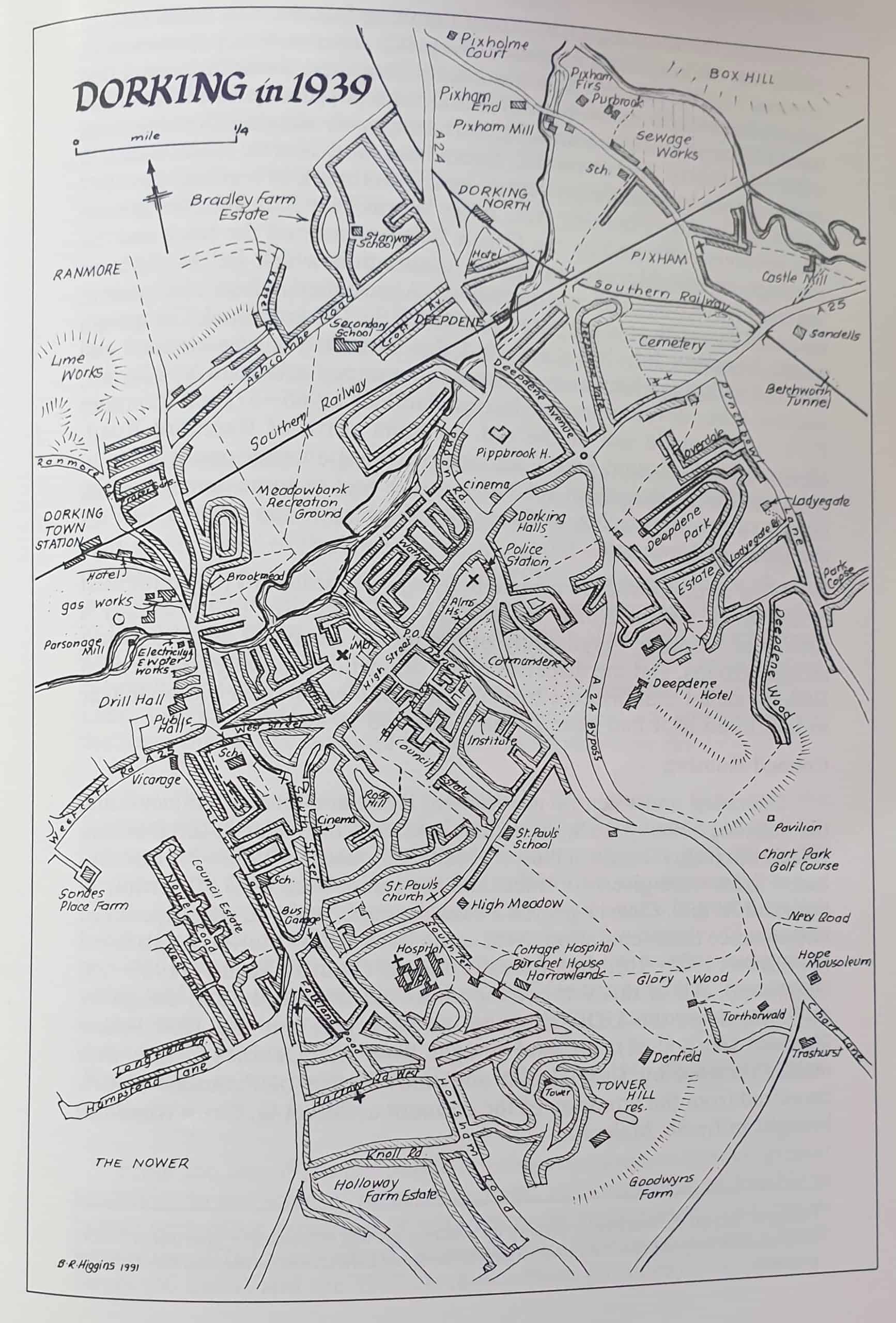 Dorking-in-1939-©-Dorking-Museum - Dorking Museum & Heritage Centre