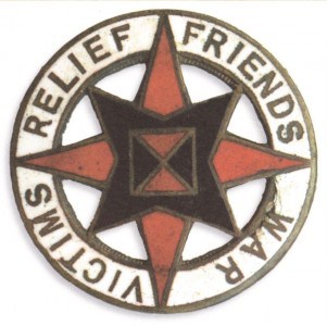 Friends' War Victims' Relief Fund Badge © Dorking Quakers - Dorking ...