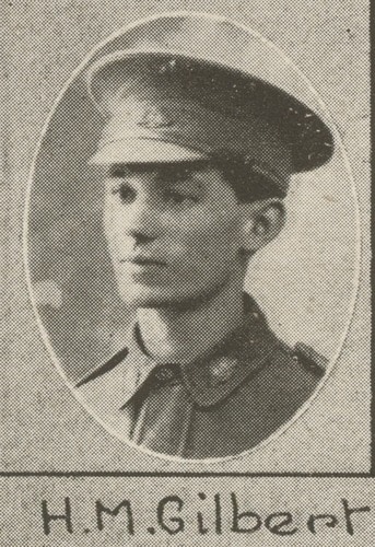 Herbert Maidment Gilbert. Dorking Soldier. WW1