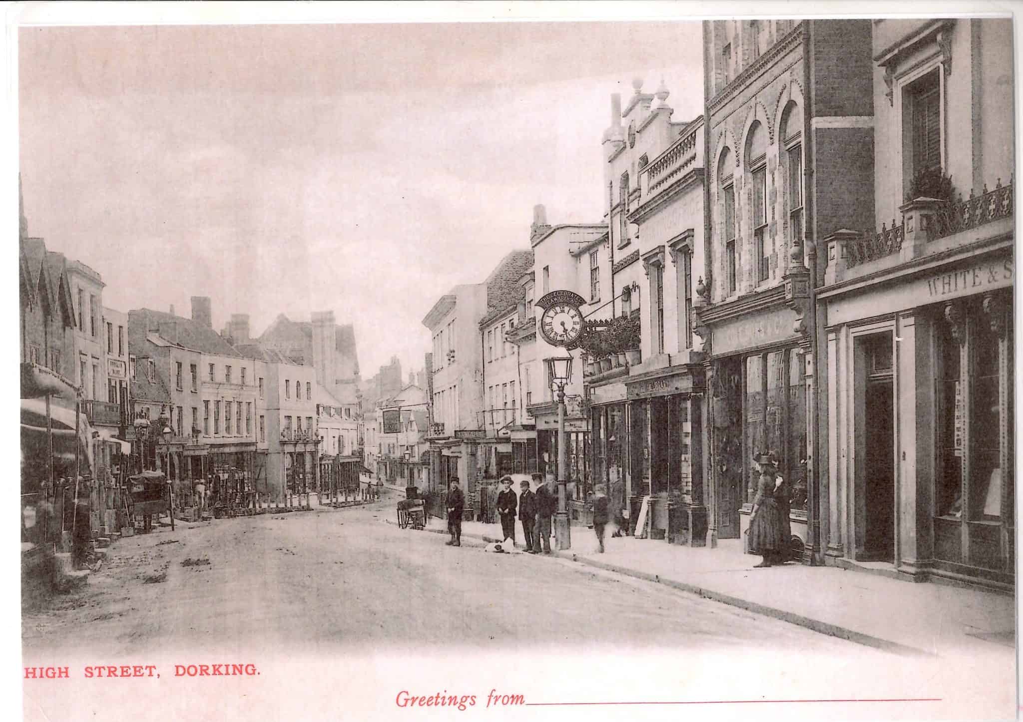 Dorking Museum - Victorian High Street Postcards
