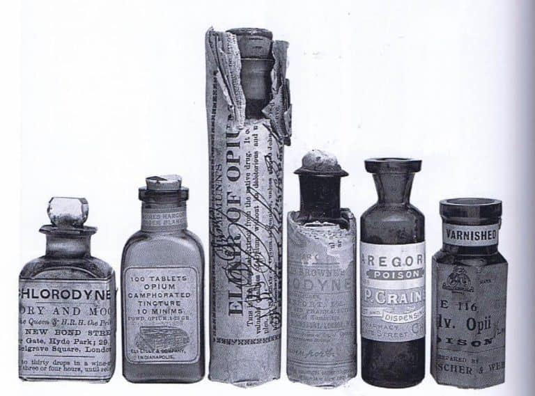 Opium based Medicines - Dorking Museum & Heritage Centre