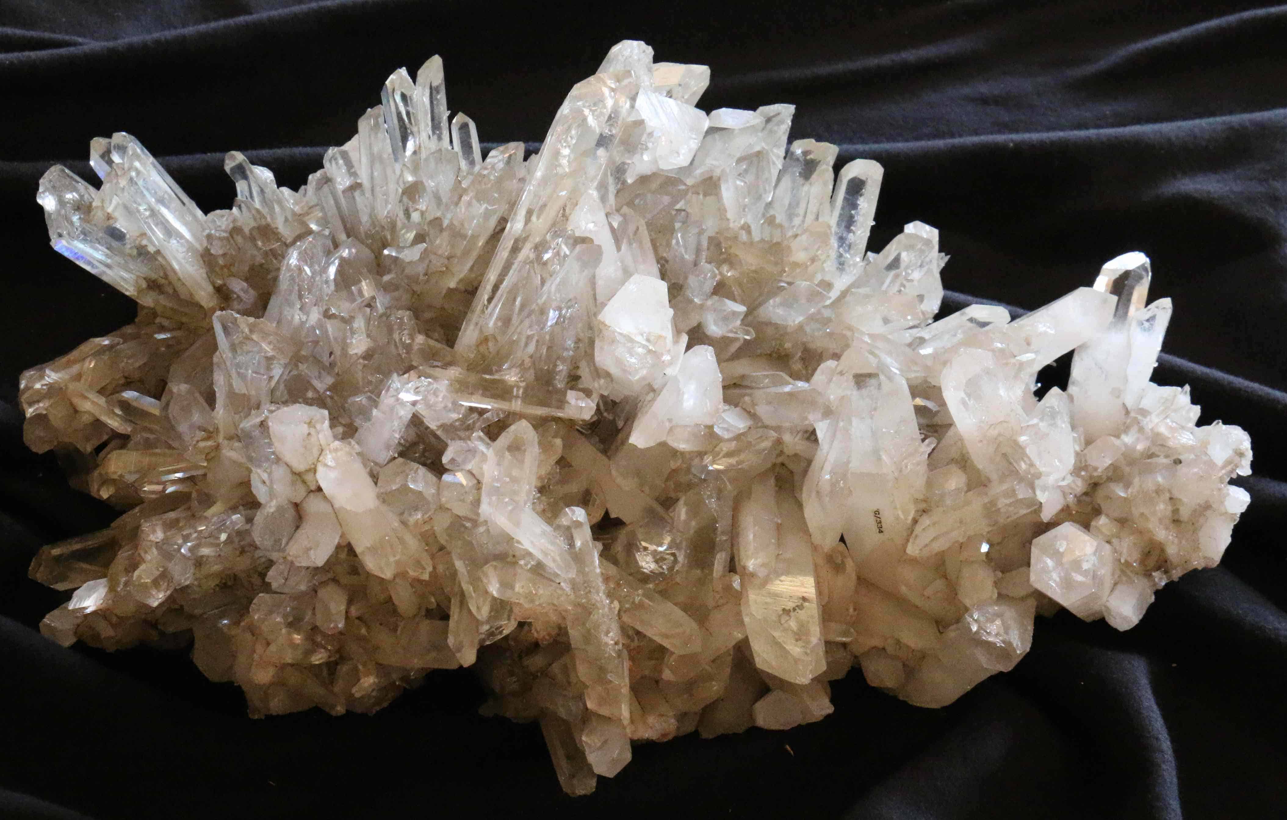 Specimen of Rock Crystal © Royston Williamson - Dorking Museum ...