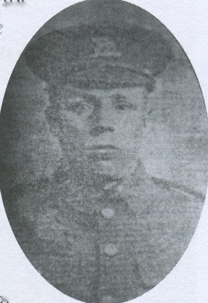 Private Stephen Harber. Newdigate Soldier. WW1