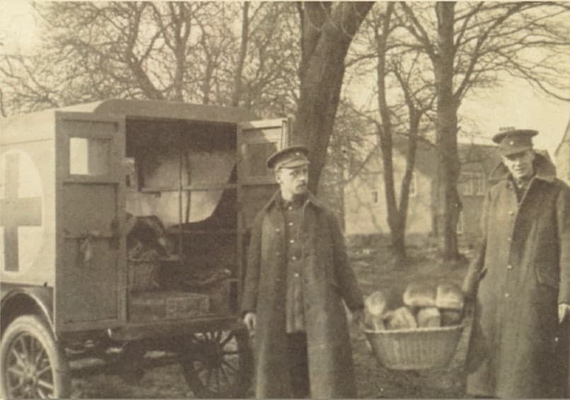Dorking Quakers. WW1. Friends Ambulance Unit